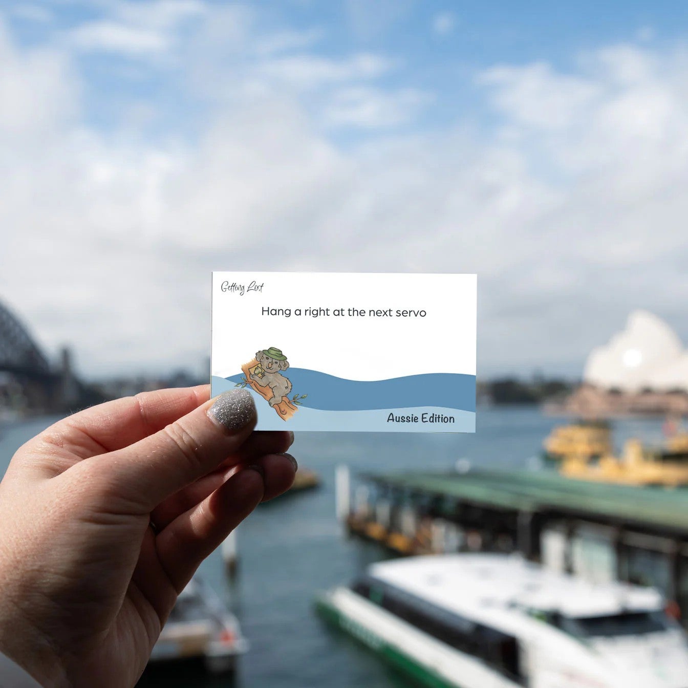 Getting Lost Cards - Aussie Edition | Wattle and Oak