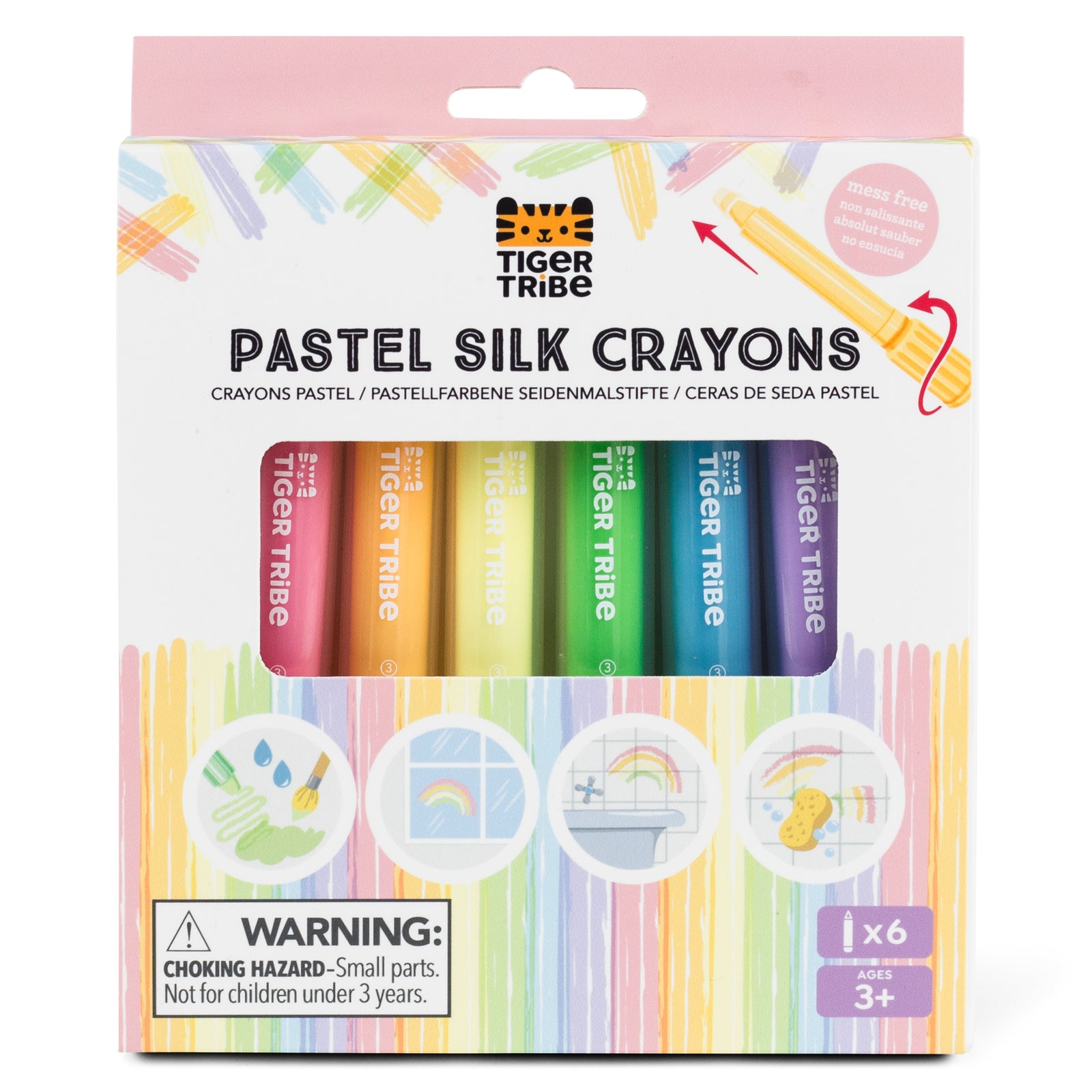 Tiger Tribe Pastel Silk Crayons | Wattle and Oak
